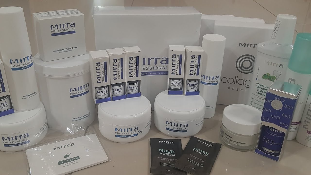 anti-age процедура на профессиональной линейке Mirra Professional с ...