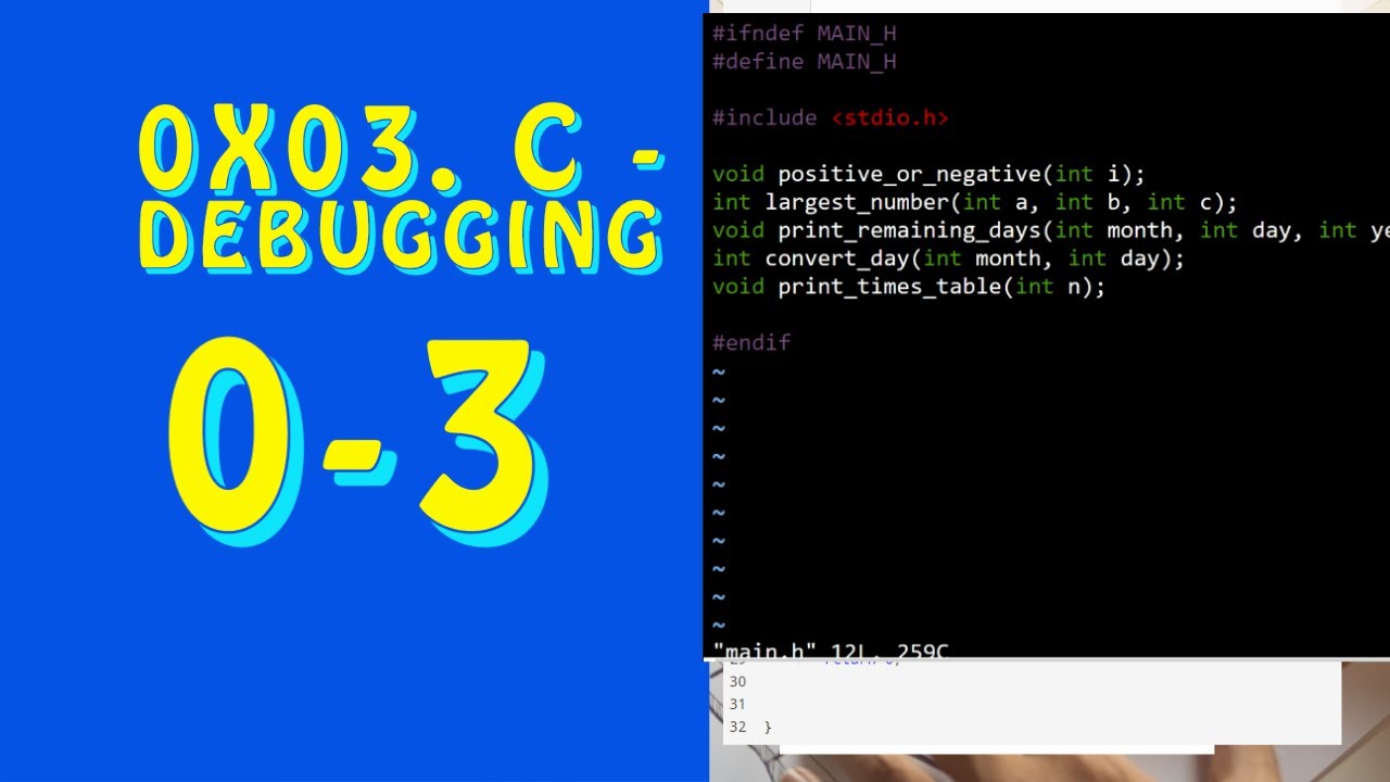0x03 C Debugging 0 3 Alxafrica Youtube