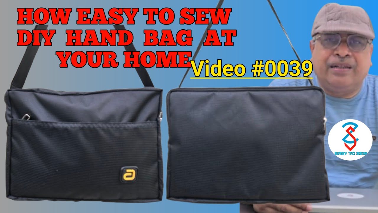 EASY TO SEW HANDBAG, SIDE BAG, SELLING BAG, DIY MULTI PARPOSE BAG, EASY ...