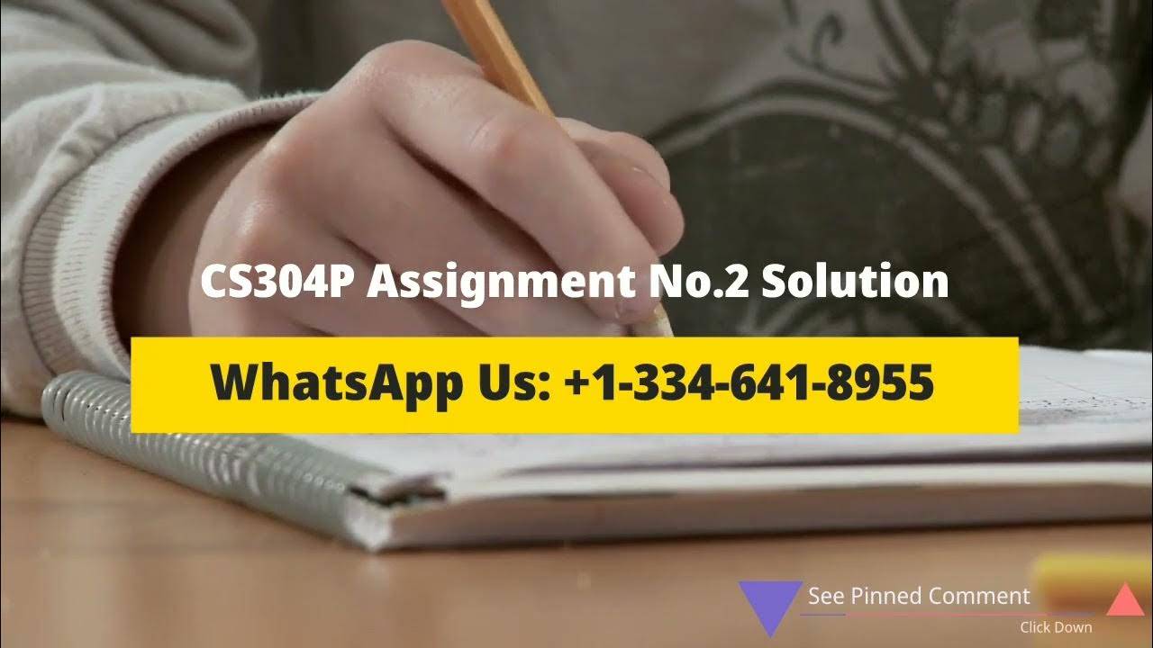 Cs304p Practical Assignment No 2 Solution Fall 20232024 Youtube