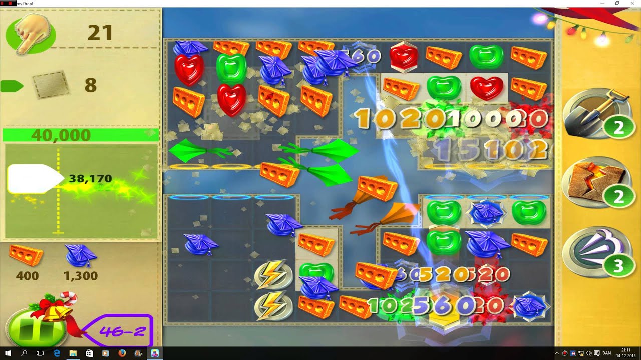 Gummy Drop Rome Level 46-2 - YouTube