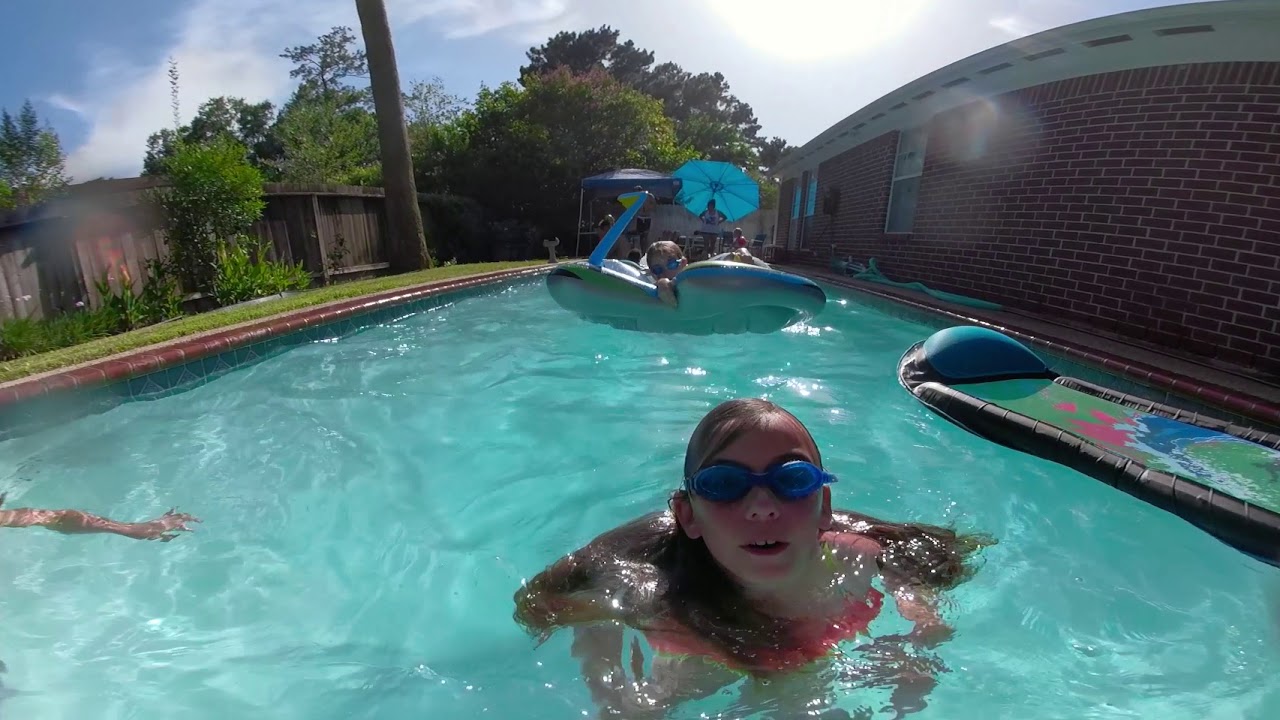 GoPro Fusion Pool Day - YouTube