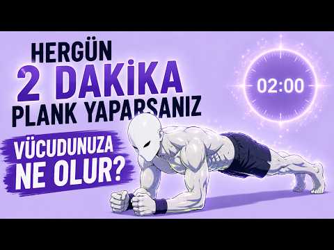 Her gün 2 Dakika Plank Yaparsanız Vücudunuza Ne Olur?