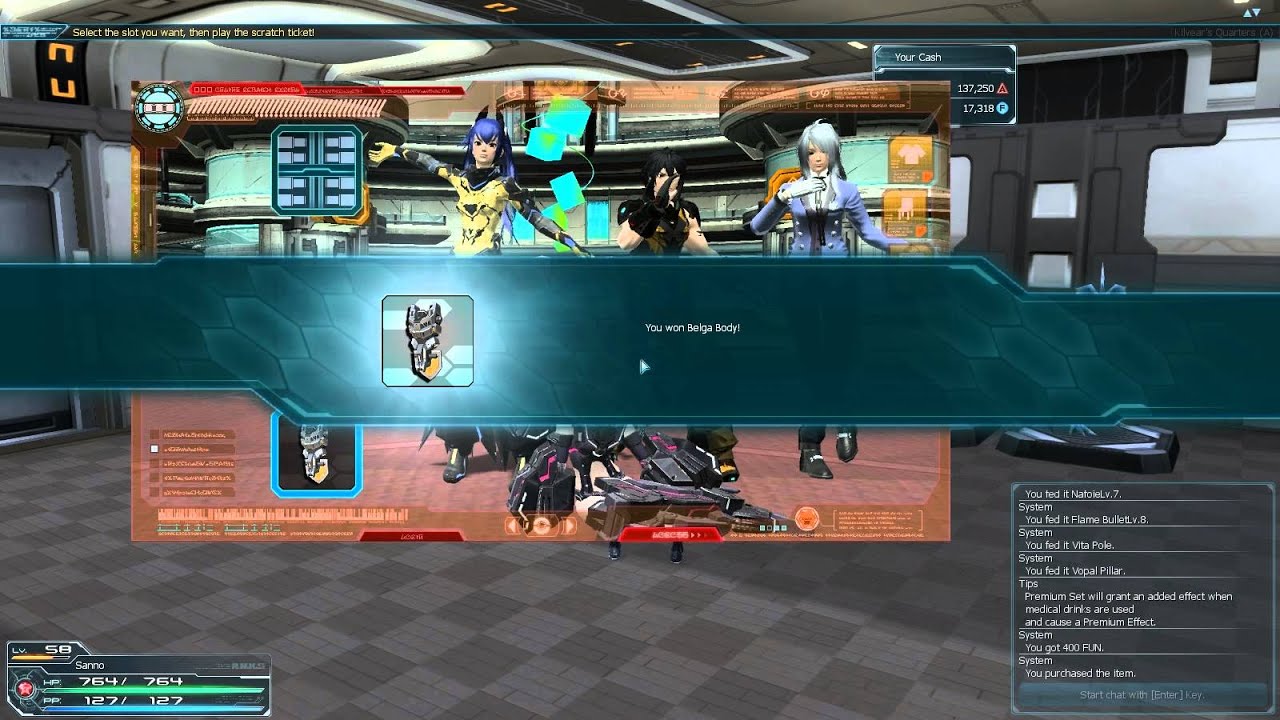 PSO2 Sea - AC Scratches. - YouTube