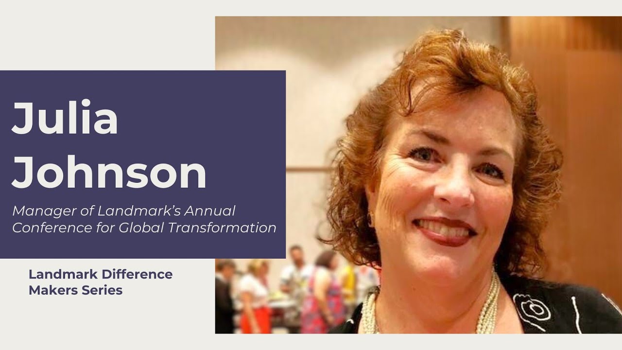 Conference For Global Transformation - Julia Johnson - YouTube
