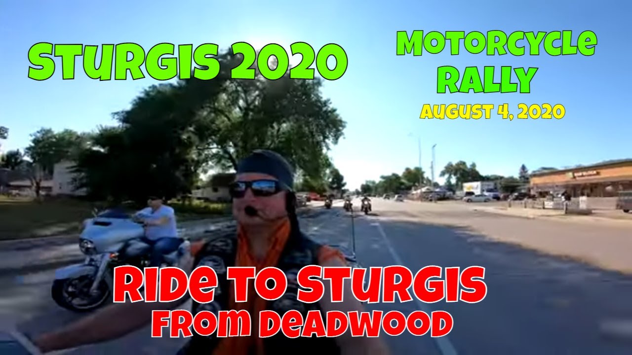 Ride To Sturgis From Deadwood Sturgis Motorcycle Rally Youtube