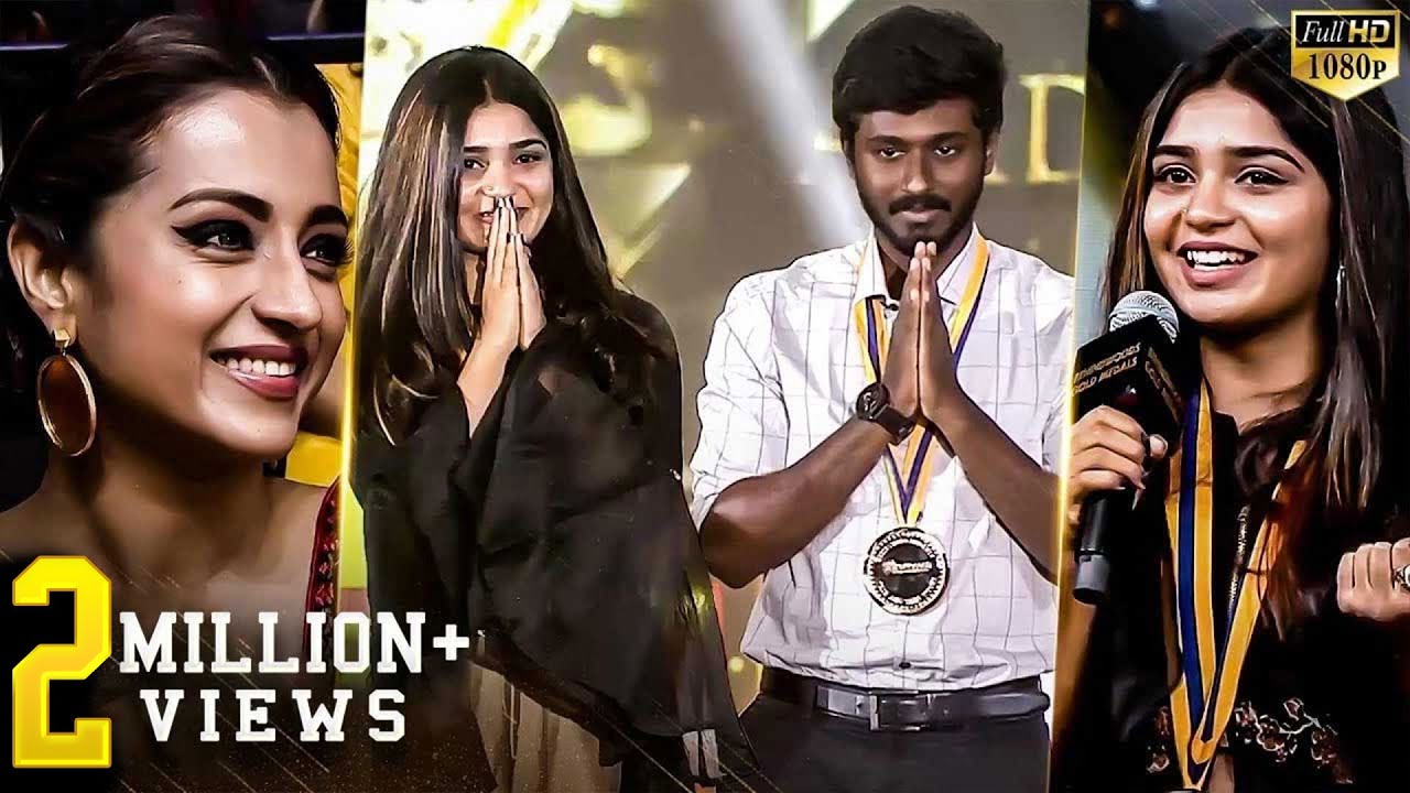 96 Romantic Scene Recreated on Stage - Ram & Jaanu's 1st Ever Couple ...