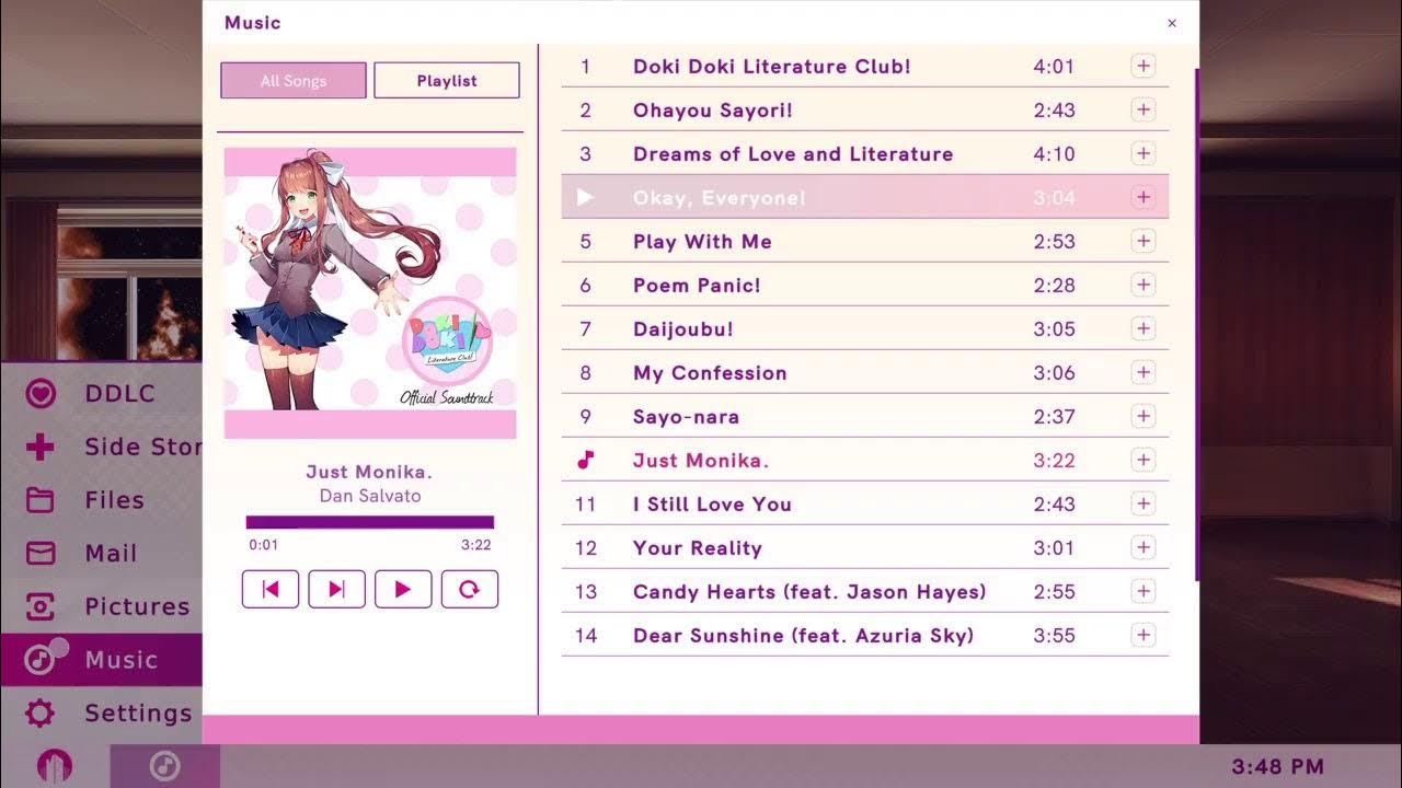 DDLC act 2 playthrough - YouTube