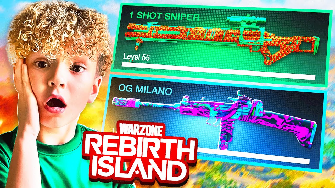 ROGAN'S NEW META CLASS on REBIRTH ISLAND is INSANE! BEST MORS SNIPER ...