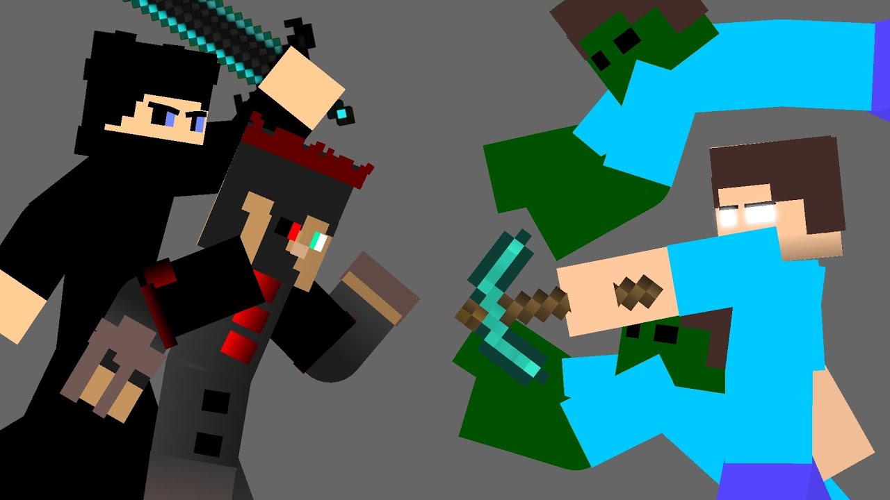 "mirror" Minecraft Animation Neffex [stick nodes] - YouTube