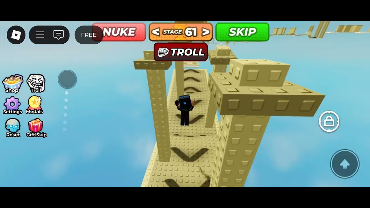 Stage 1 To 80 (Skill Obby) - YouTube