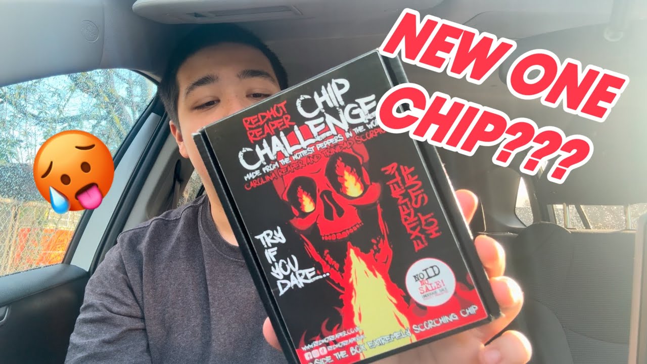 The New One Chip Challenge??? (Red Hot Reaper Chip Challenge) - YouTube