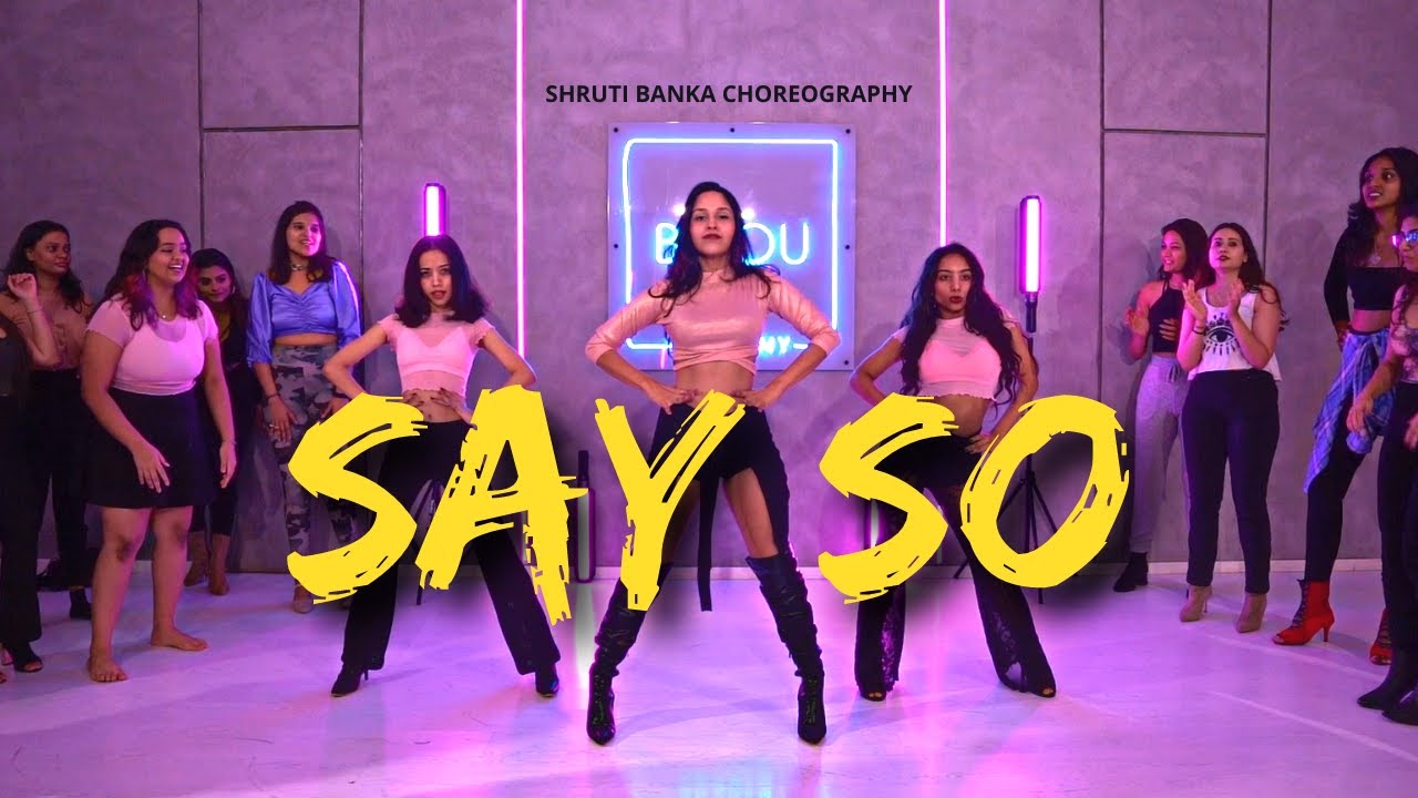 Doja Cat - Say So | Beginner Heels Choreography by Shruti Banka - YouTube
