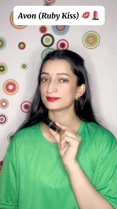 Avon (Ruby Kiss) #lipstickoftheday #makeup #shorts #ytshorts # ...