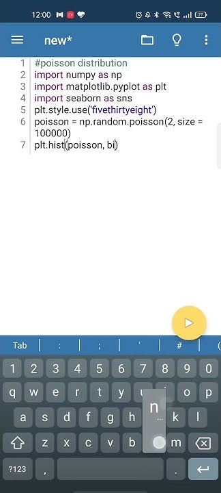 Poisson Distribution | Python Programming | Statistics | Data Science | Data Analyst - YouTube