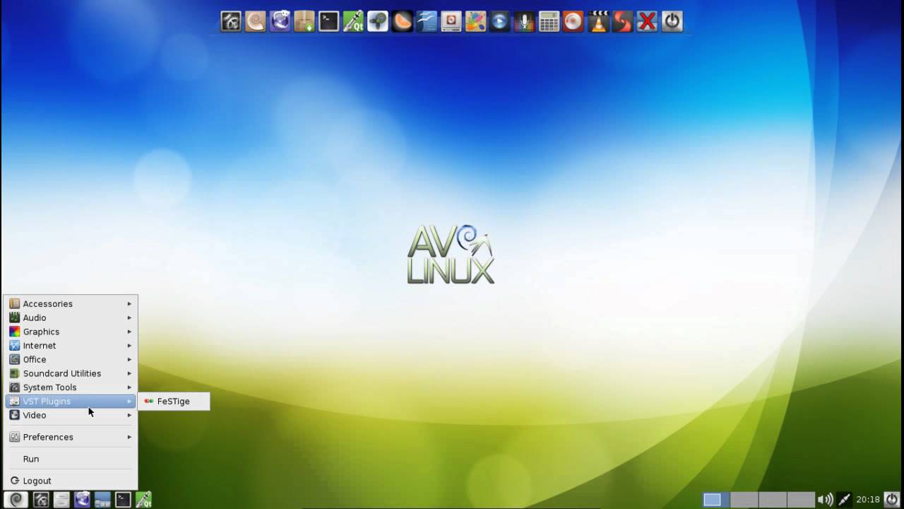 AV Linux 6.0 'The Now' - YouTube