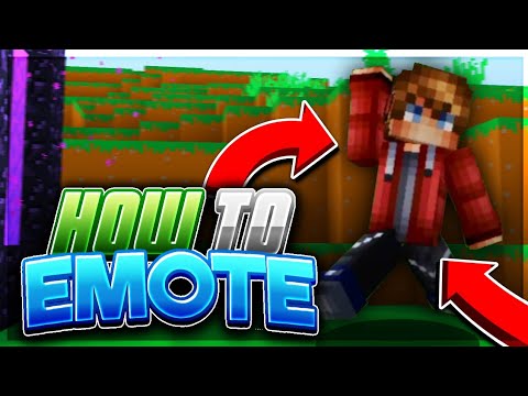 How To Get EMOTES In MCPE! - Minecraft Pocket Edition (PE, Windows 10 ...