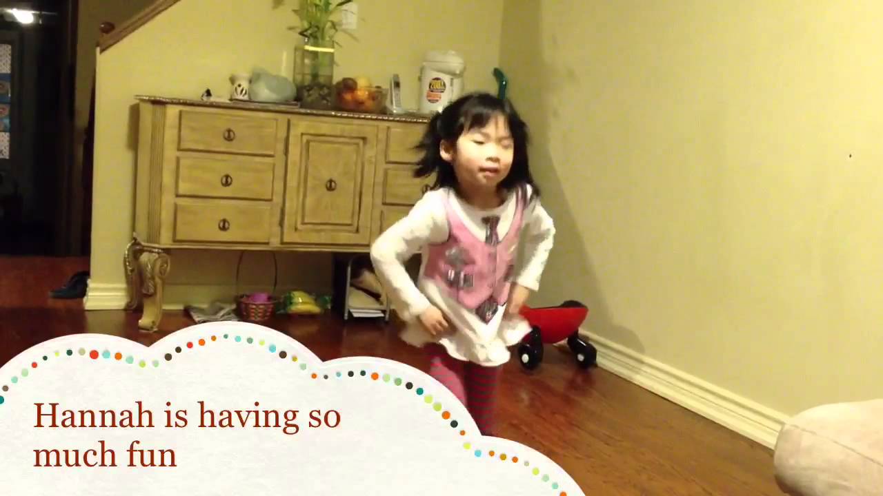 Hannah dancing at home - YouTube