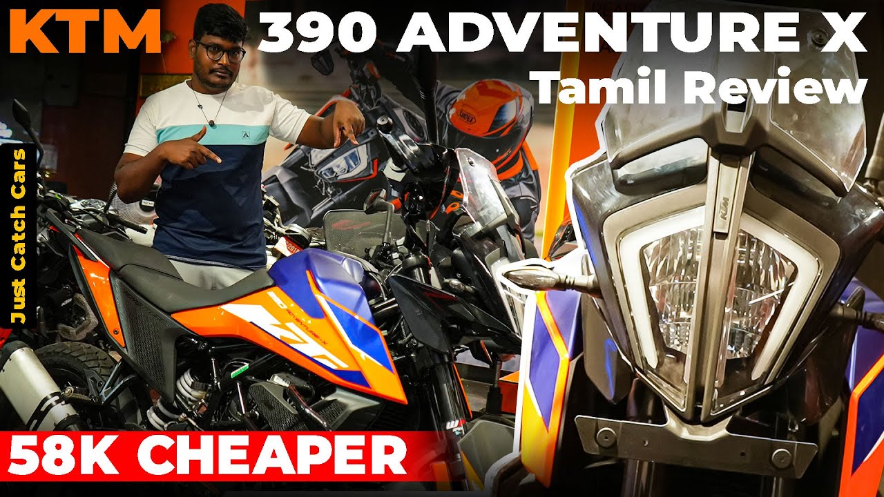 3.35 Lakh Worth ? KTM Adventure 390 X | Full Detailed Tamil Review ...
