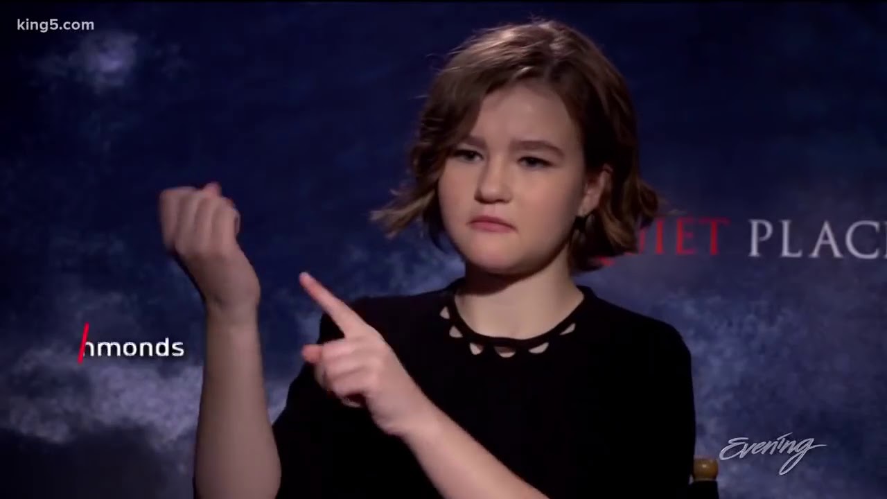 Deaf actress delivers powerful performance in horror movie A Quiet ...