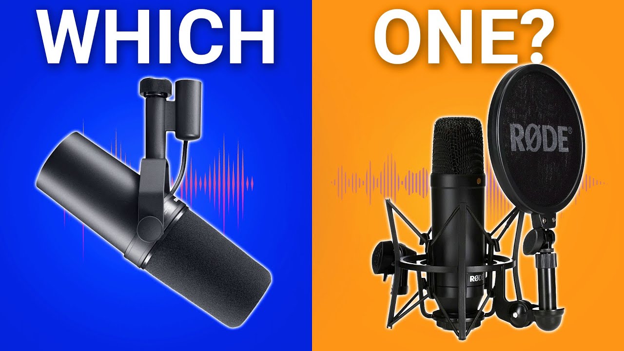 Shure SM7b Vs RØDE NT1 - Which One Should You Buy? - YouTube