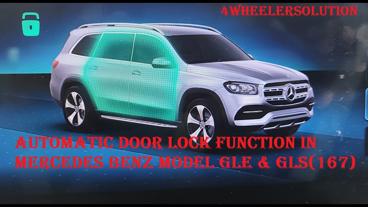 How to automatic door 🔒 locking function on/off in Mercedes Benz mode ...