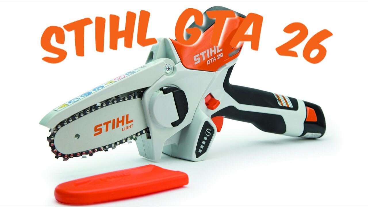 STIHL GTA 26 Garden Pruner - YouTube
