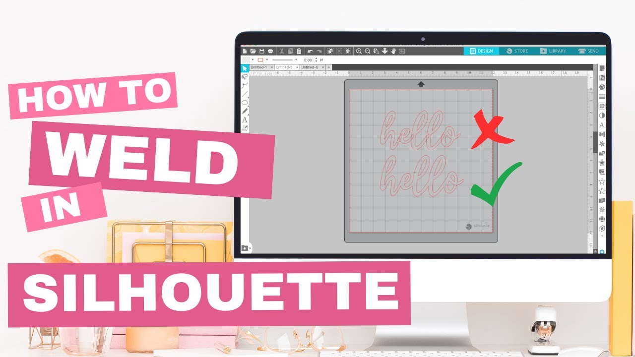 How To Use The Weld Tool In Silhouette Studio YouTube how-to-use-the-weld-tool-in-silhouette-studio-youtube