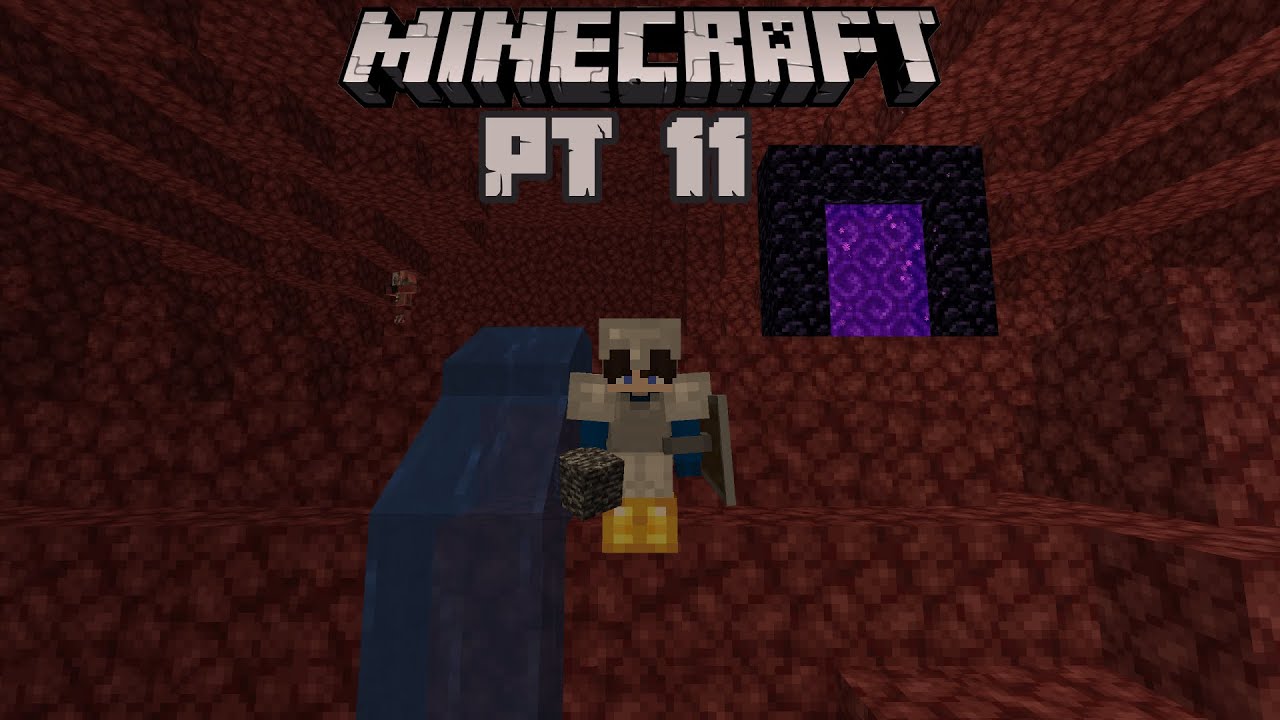 Minecraft Lets Play Part: 11 | BEDROCK & Monster Spawner's! - YouTube