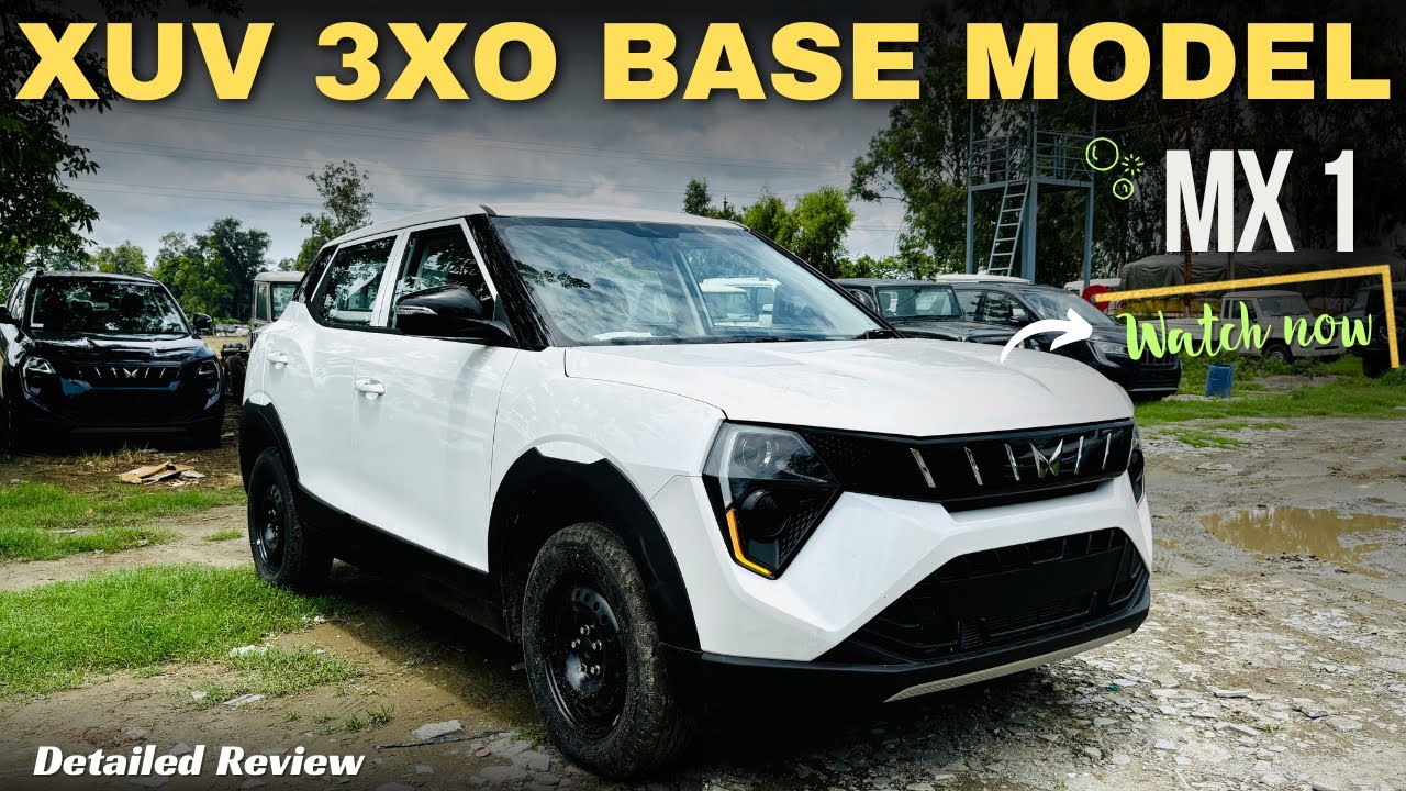 Best SUV For First Time Buyers Mahindra Xuv 3xo | xuv 3xo base model ...