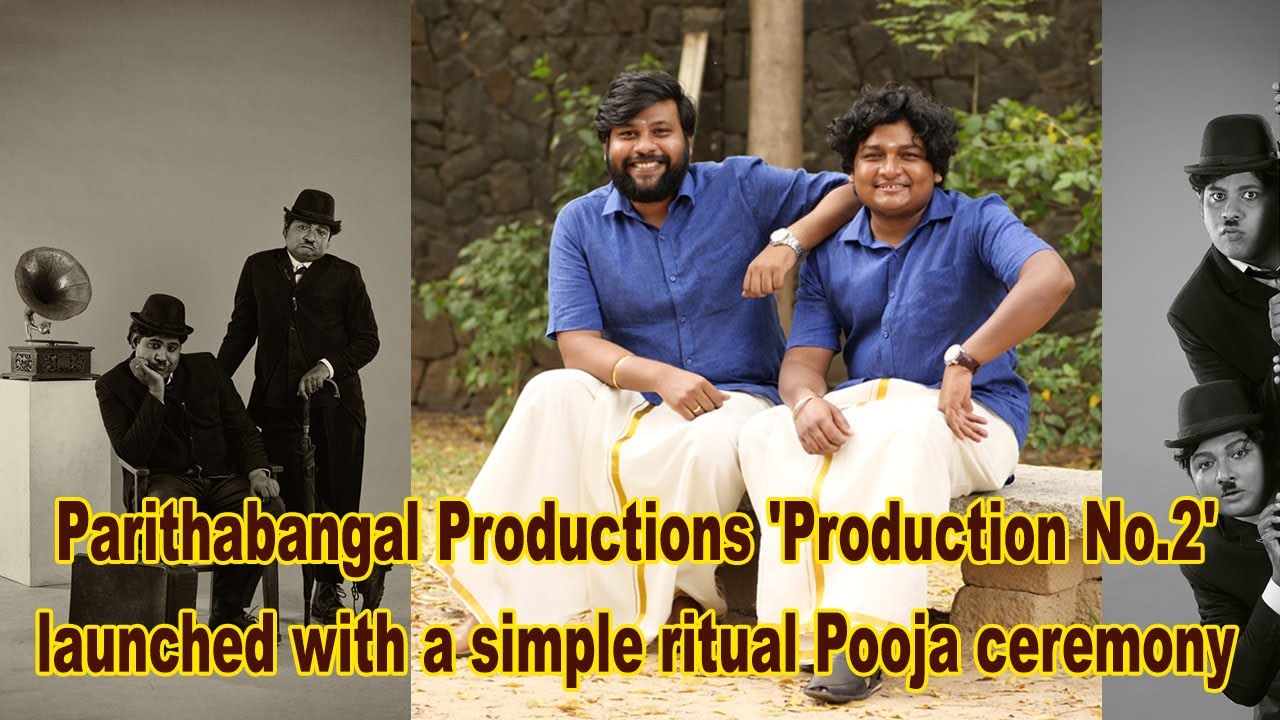 Parithabangal Productions 'Production No.2' launched with a simple ...