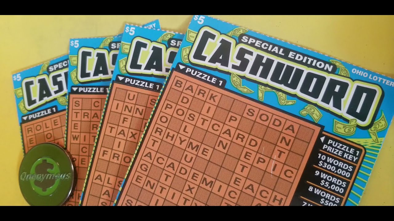 CASHWORD! I found Two Winners! Ohio Lottery! - YouTube