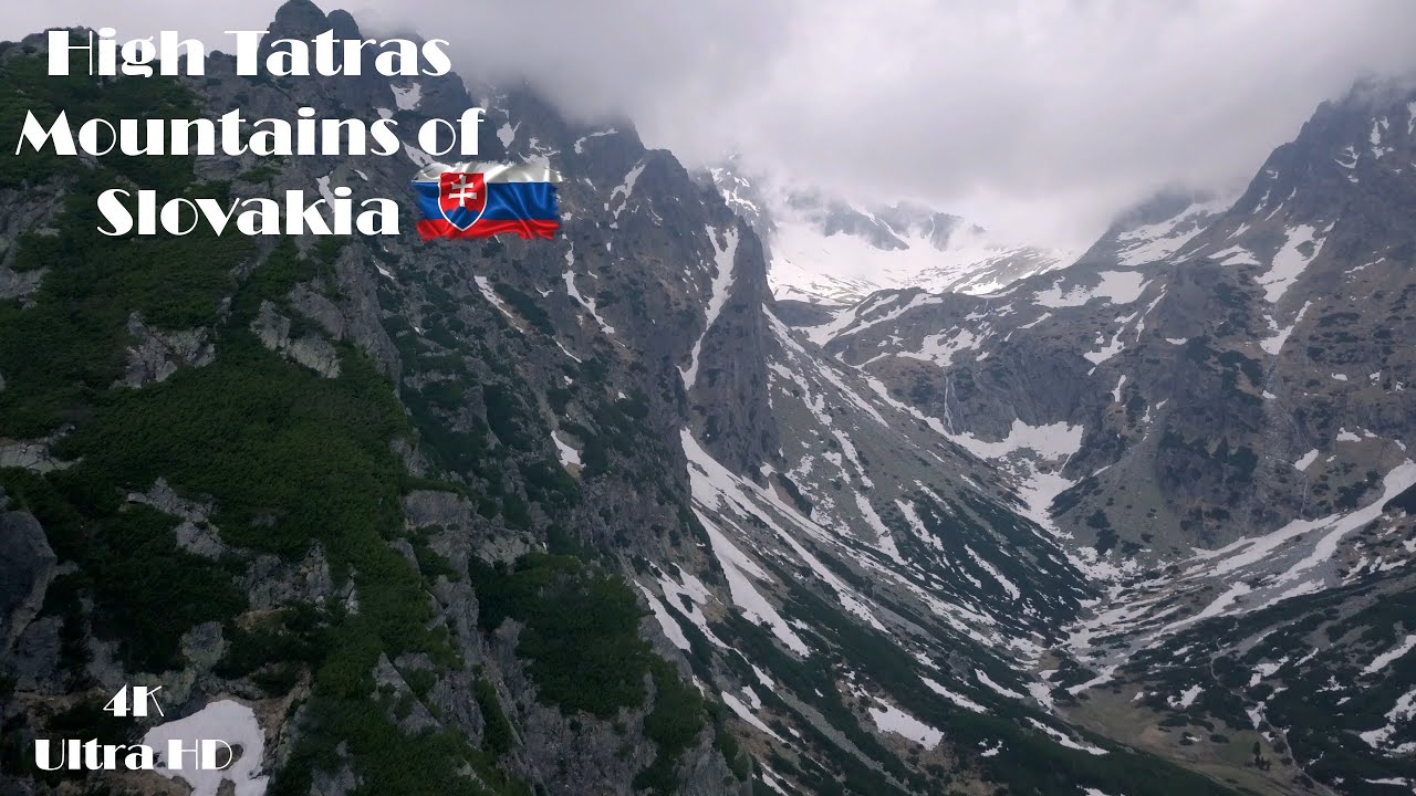 High Tatras mountains of Slovakia 4K | Vysoké Tatry hory Slovenska 4K ...