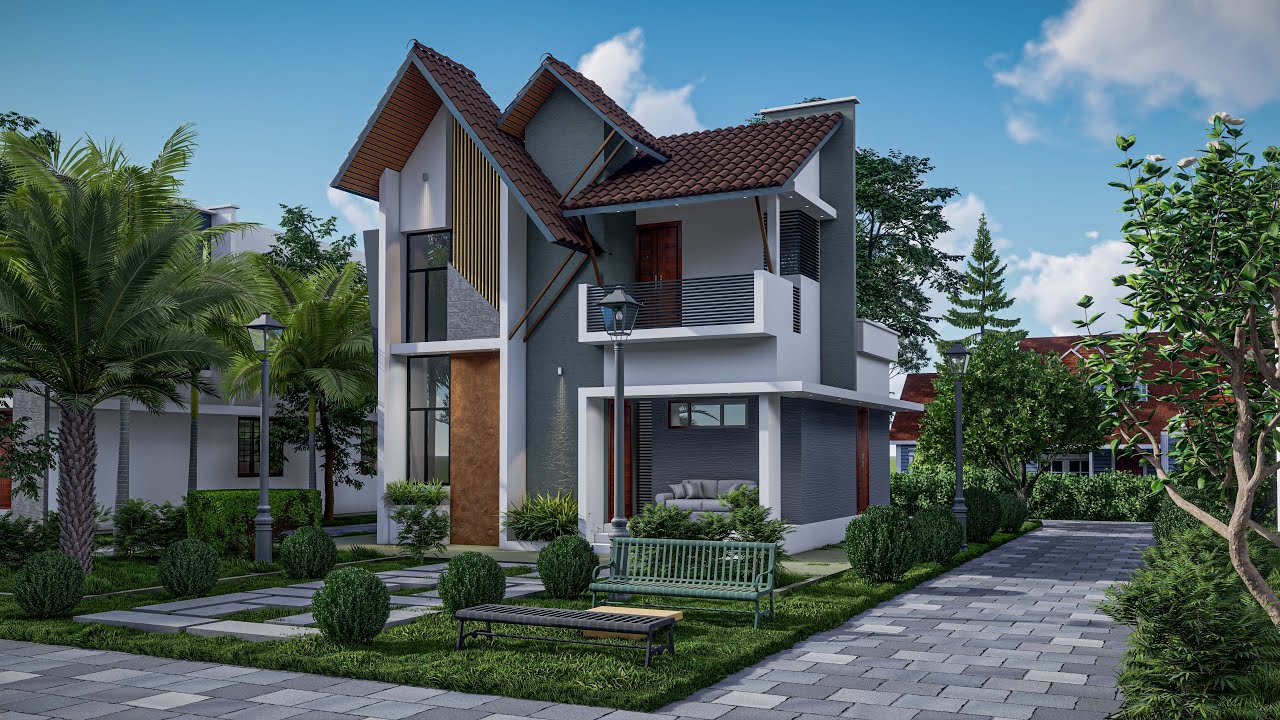 3 cent plot house 1100 sqft - YouTube
