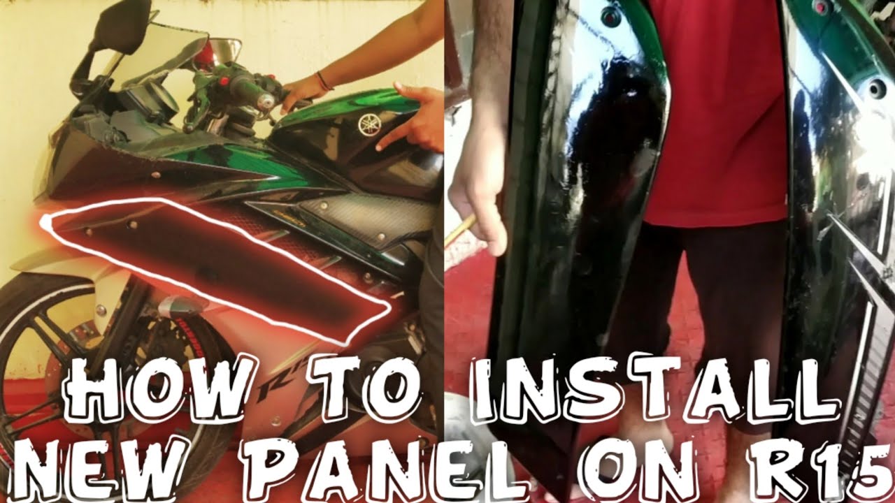 How To Install New Panel On R15 - YouTube