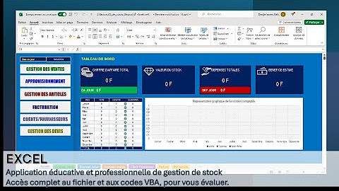 GESTION DE STOCK - EXCEL VBA | GSTOCK - YouTube