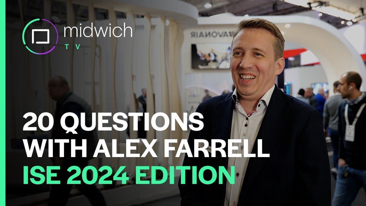 20 Questions with Alex Farrell | Biamp | ISE 2024 - YouTube