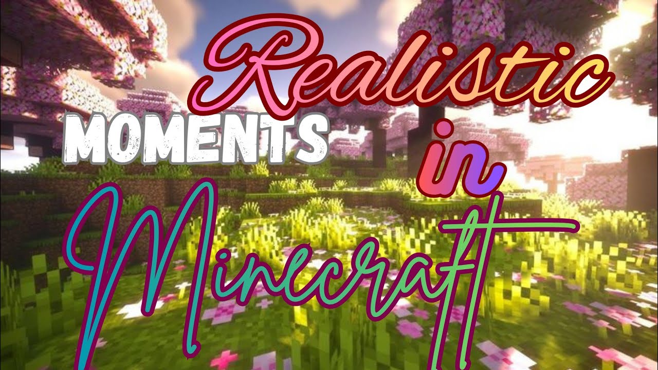 Minecraft But It Looks 100% Real Life! (Ultra Realistic Shaders ...