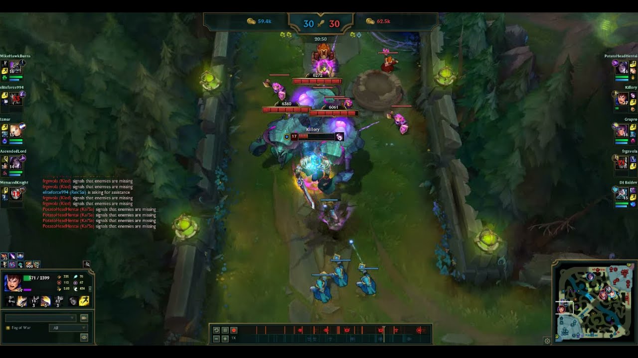 League of Legends Garen Ultimate Spellbook Triple Rift Herald drop ...