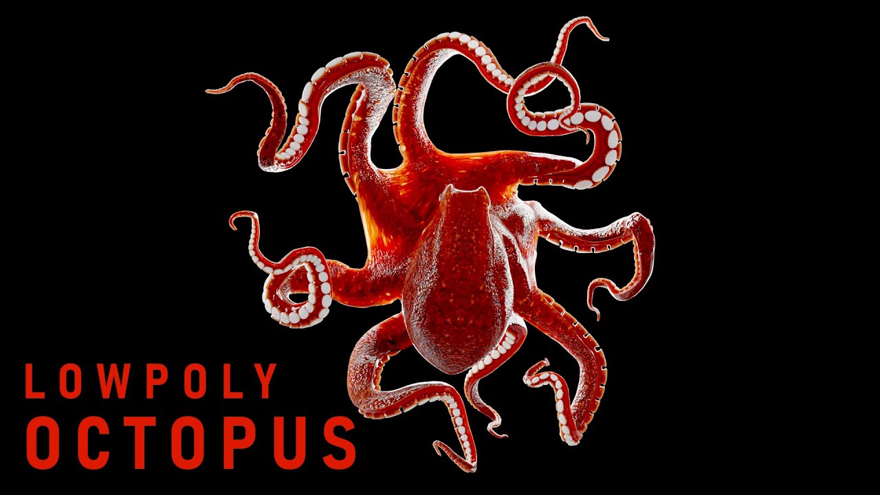 Octopus Animation Demo 3dmodeling 3danimation Blender3d Gameassets Gamedevelopment Youtube 3771