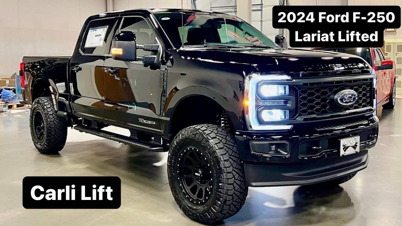 Ford F250 Levantado 2024 Preto REVIEW | 2024 FORD F 250 XLT SUPER DUTY