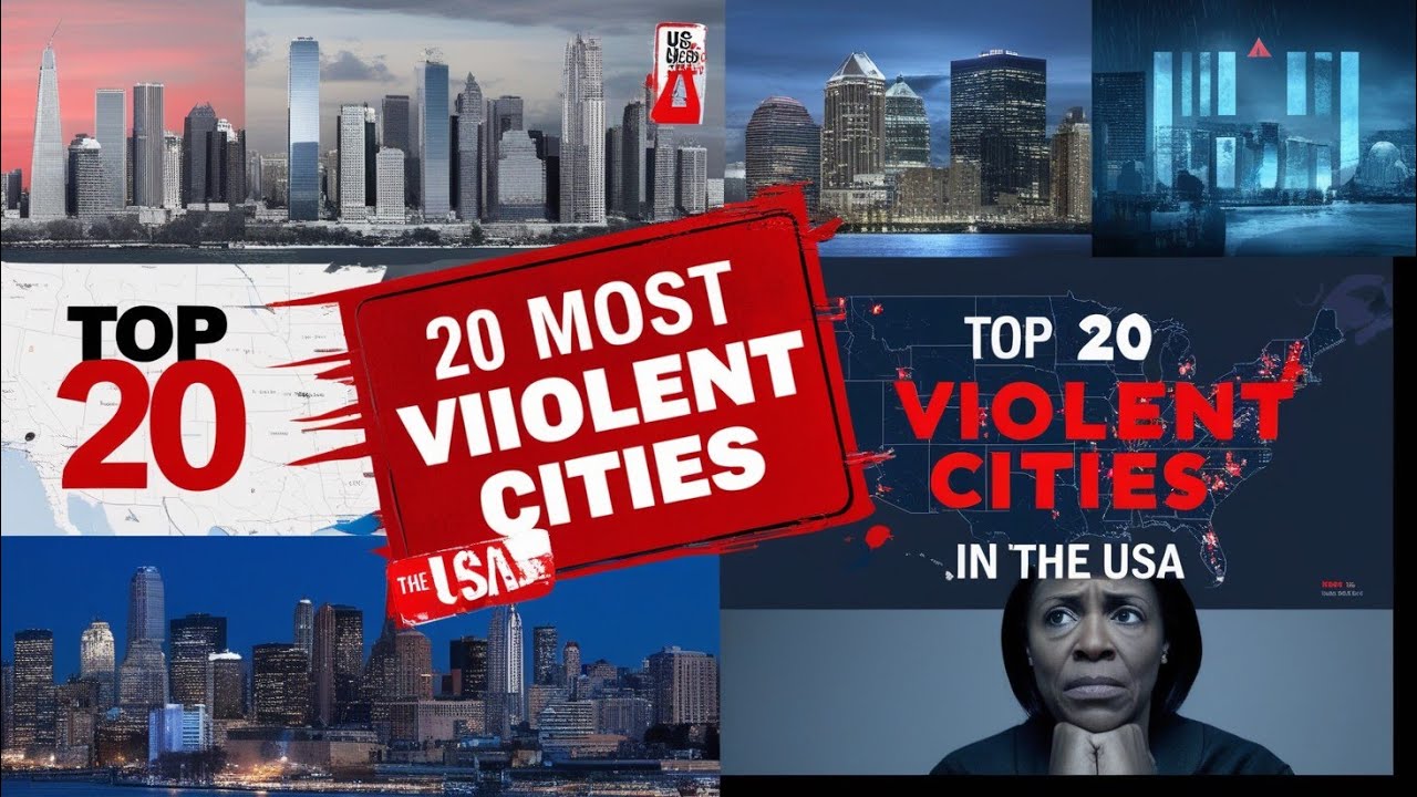 Top 20 Most Violent Cities in the USA for 2025: Crime Rates Revealed ...