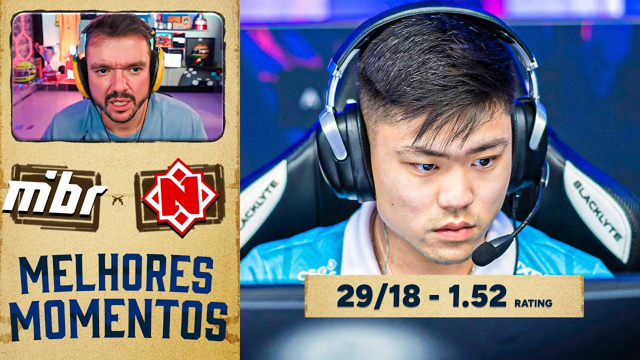 MIBR vs NEMIGA - MELHORES MOMENTOS COM GAULES - STAGE 2 BLAST AUSTIN ...