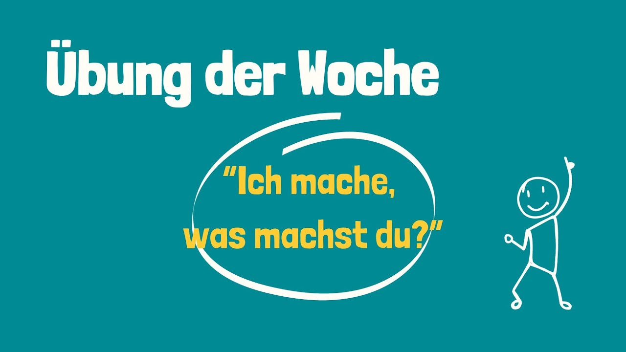 Theaterübung der Woche - "Ich mache, was machst du?" - YouTube