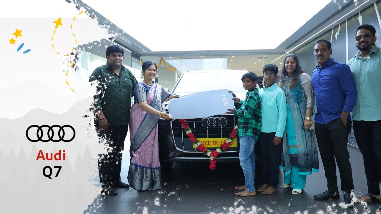 New Audi Q7 Car Delivery || Audi Hyderabad - YouTube