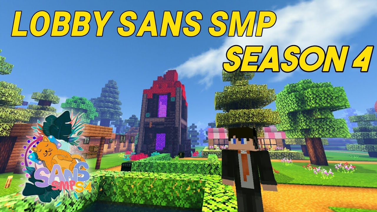 lobby sans smp s4 | map sans smp s4 mcpe | sans smp s4 minecraft mcpe ...