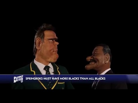 Springboks must have more blacks than All Blacks! - YouTube