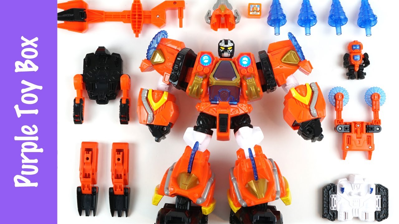 Power Drill Combination Orange Color Robot Hello Carbot Transformer ...
