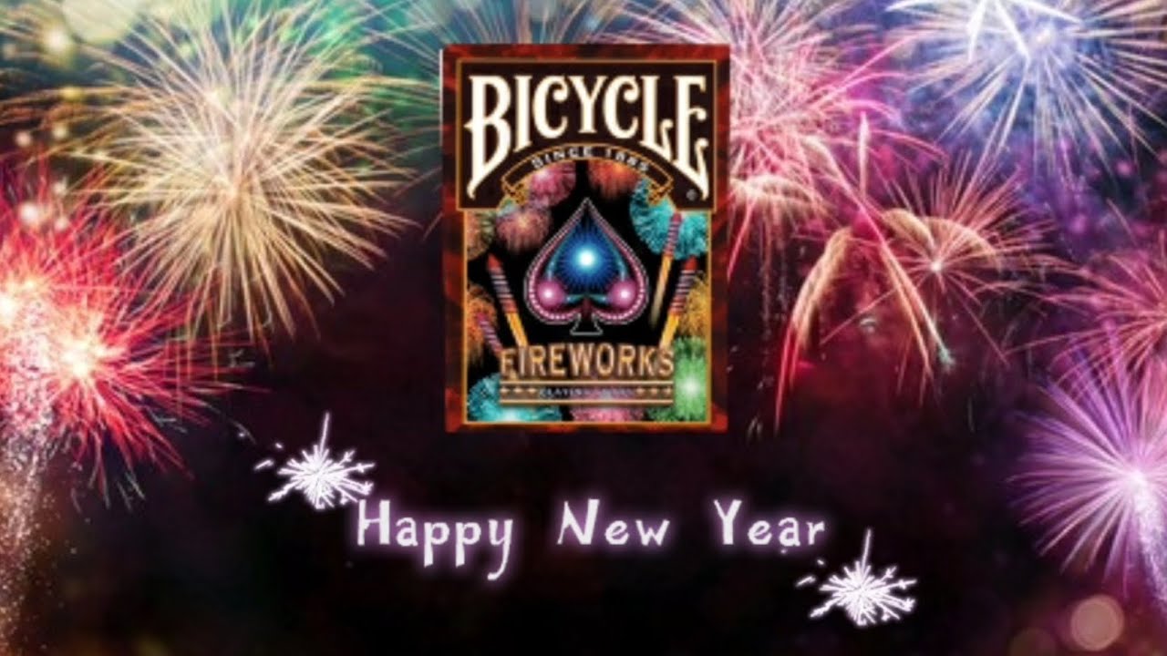 HAPPY NEW YEAR / Bicycle FIREWORKS - YouTube