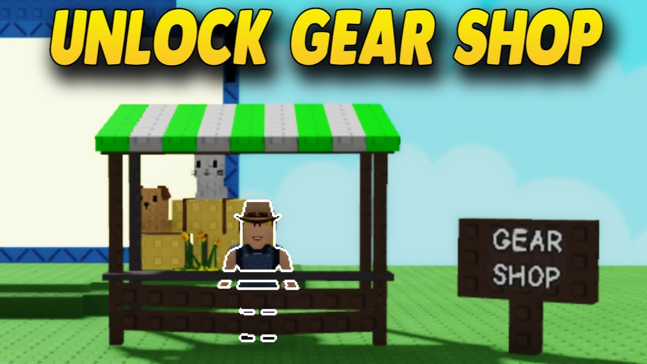 How To Unlock Gear Shop In Grow A Garden Roblox - Simple Guide - YouTube